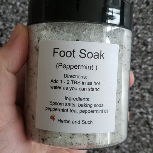 Hand Crafted | Bath & Body | Peppermint Foot Soak | Poshmark